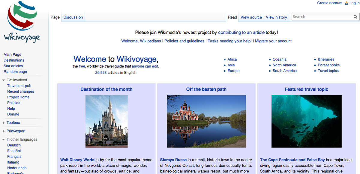 From the Makers of Wikipedia, Wikivoyage.org Comes to Travel Industry ...